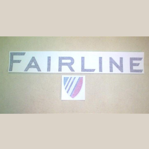 30496 FAIRLINE STICKER WITH LOGO – BATES WHARF MARINE SALES